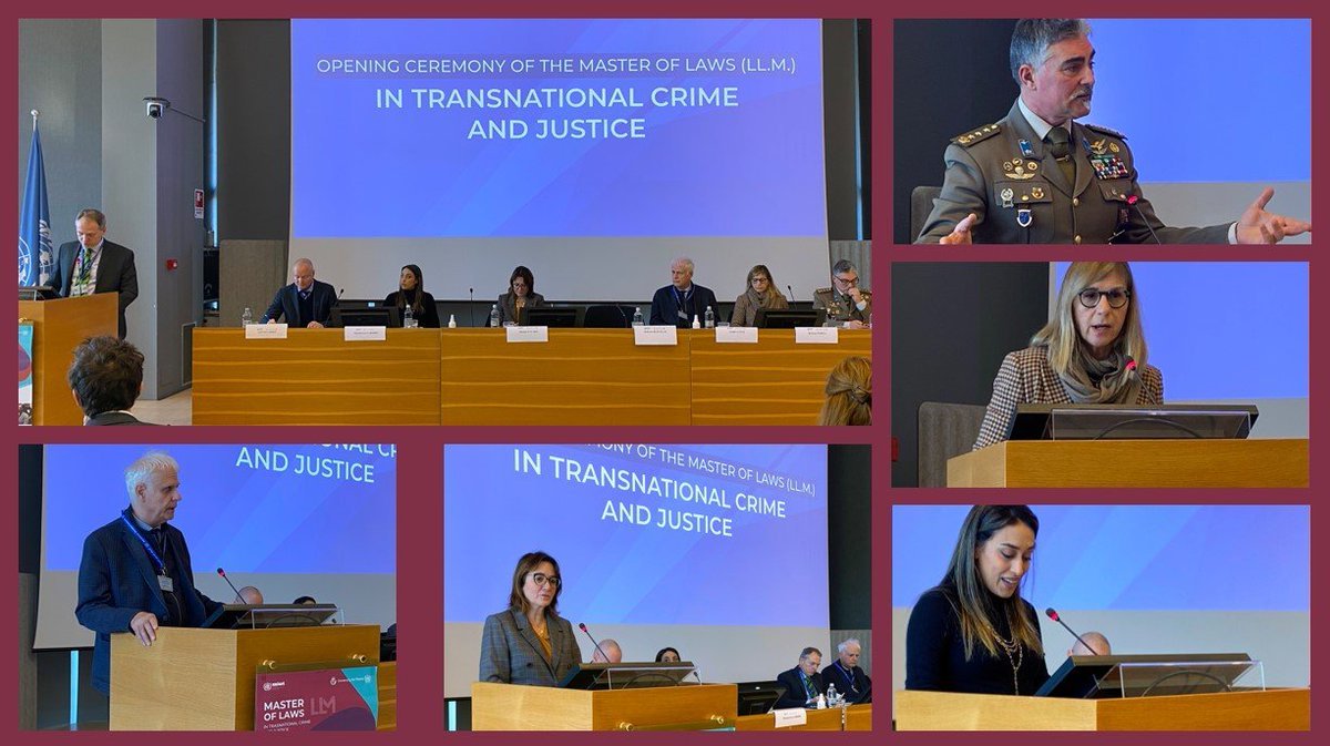 Al via a Torino il Master in diritto in Transnational Crime and Justice ...